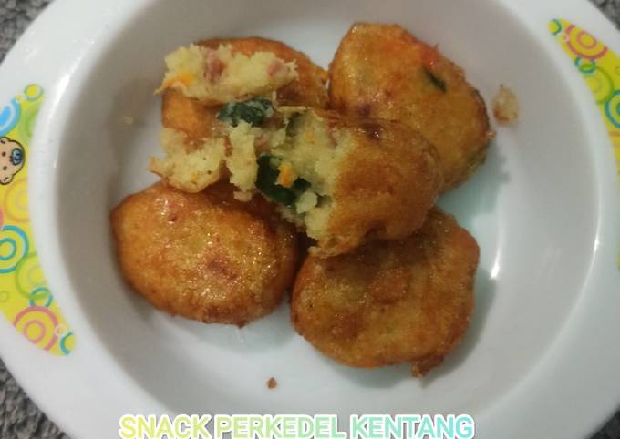 Resep Snack MPASI Perkedel Kentang (MPASI SHANUM 8+) oleh Dapur Mak ...