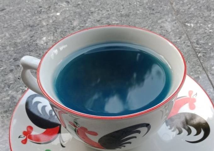 Resep Teh bunga Telang oleh EciYessy - Cookpad