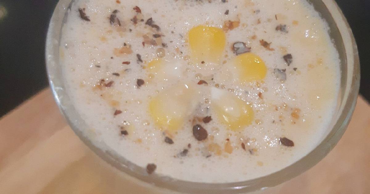 สูตร Sweet Corn Shake 🌽ข้าวโพดหวานปั่น สไตล์มาเลย์ 🇲🇾 โดย Tunarap - Cookpad