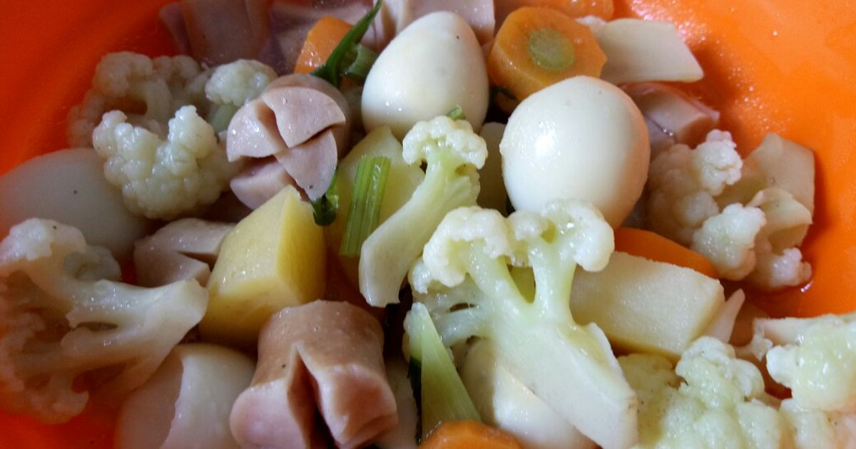 Resep Sayur Sop Komplit oleh Intan Nurhajah - Cookpad