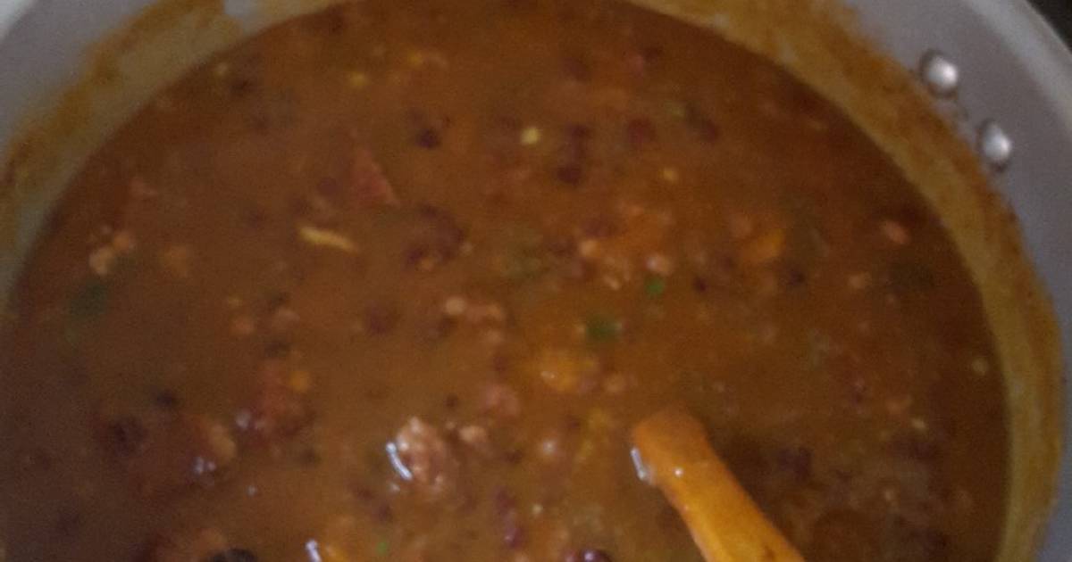 Poroto con carne - 831 recetas caseras- Cookpad