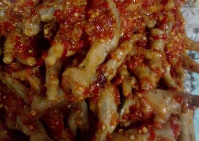 Resep Ceker setan balado oleh Lenny Anggraeny - Cookpad