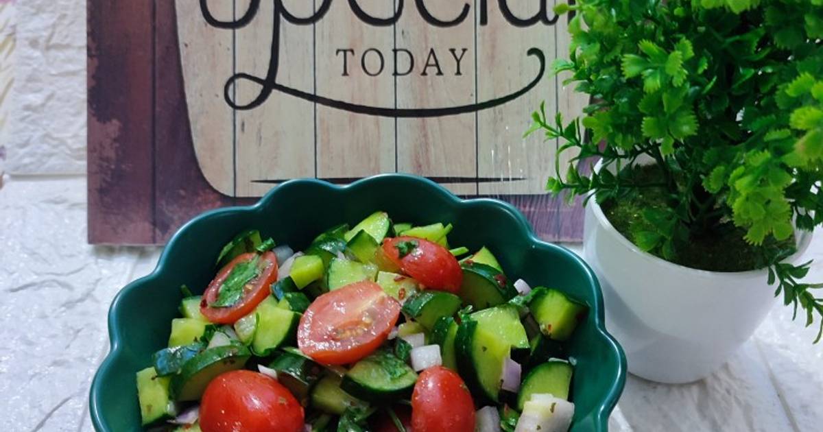 79 resepi salad timun tomato yang sedap dan mudah oleh komuniti cookpad ...