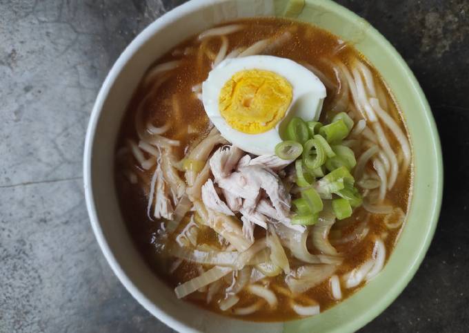 Resep Tomato ramen/Ramen kuah tomat/Mi kuah tomat oleh WD25 - Cookpad