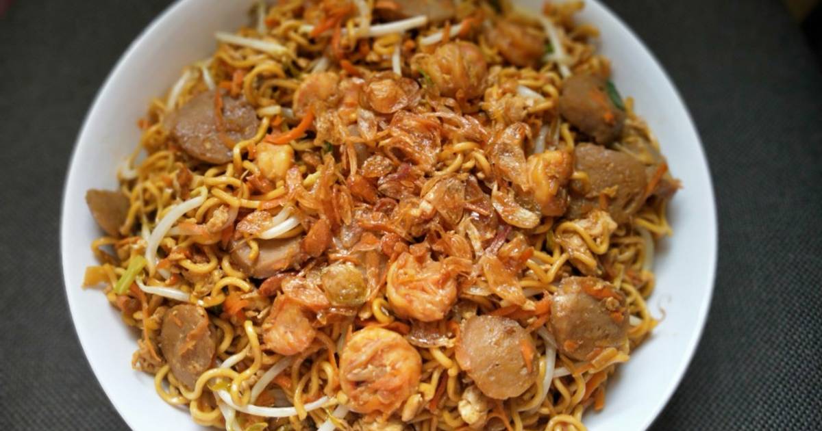 Resep Mie Goreng Atom oleh Verena Lita - Cookpad