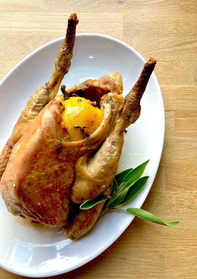 Roasted Guinea fowl Recipe by Hurry - Cookpad