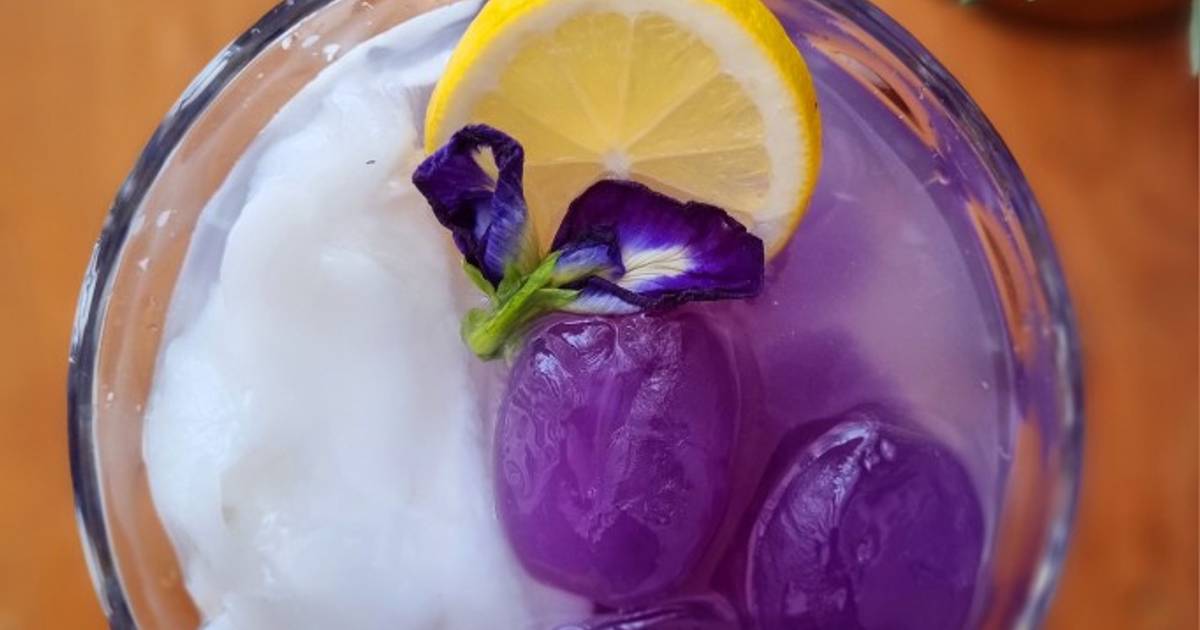 Resep 394. Es Kelapa Muda Lemon KolangKaling Telang oleh Vifya_kitchen ...