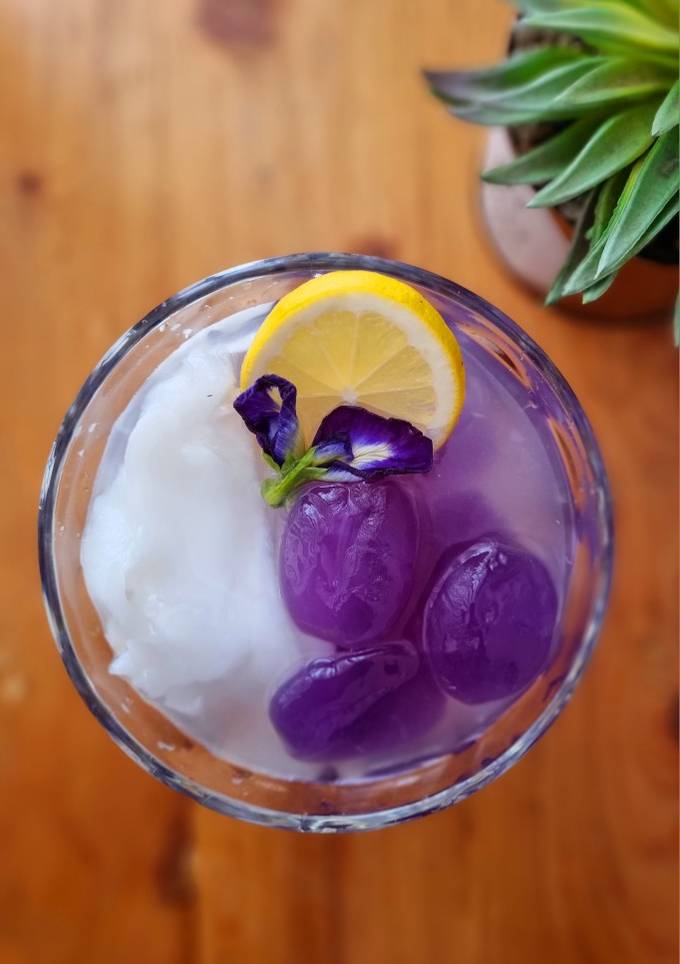 Resep 394. Es Kelapa Muda Lemon KolangKaling Telang oleh Vifya_kitchen ...