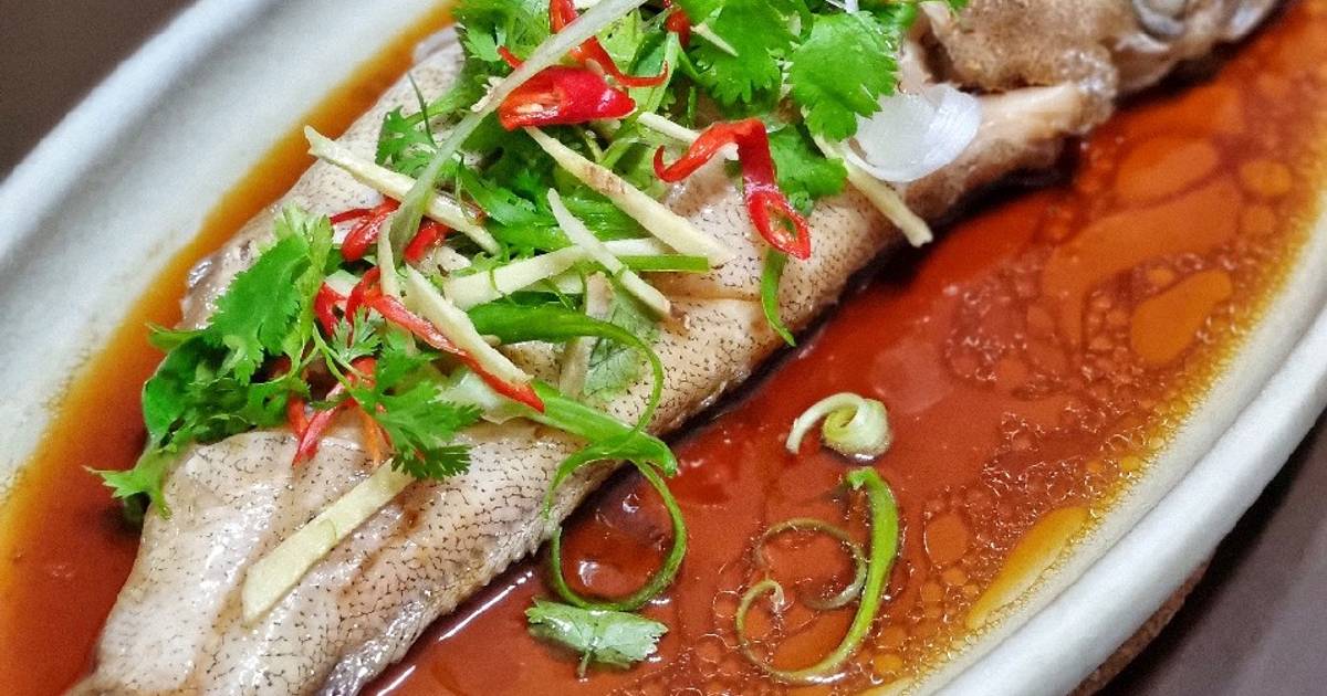 Resep Ikan tim hongkong oleh jrylie - Cookpad
