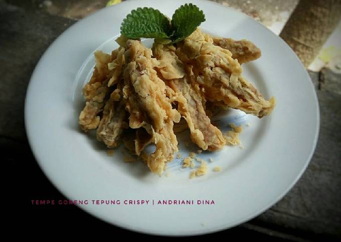 Resep Tempe Goreng Tepung Crispy oleh Dhy - Cookpad