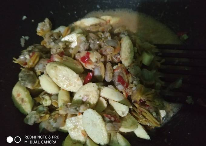 Resep Tumis kepah campur telor tebu alias trubus oleh BundaRiffatar ...