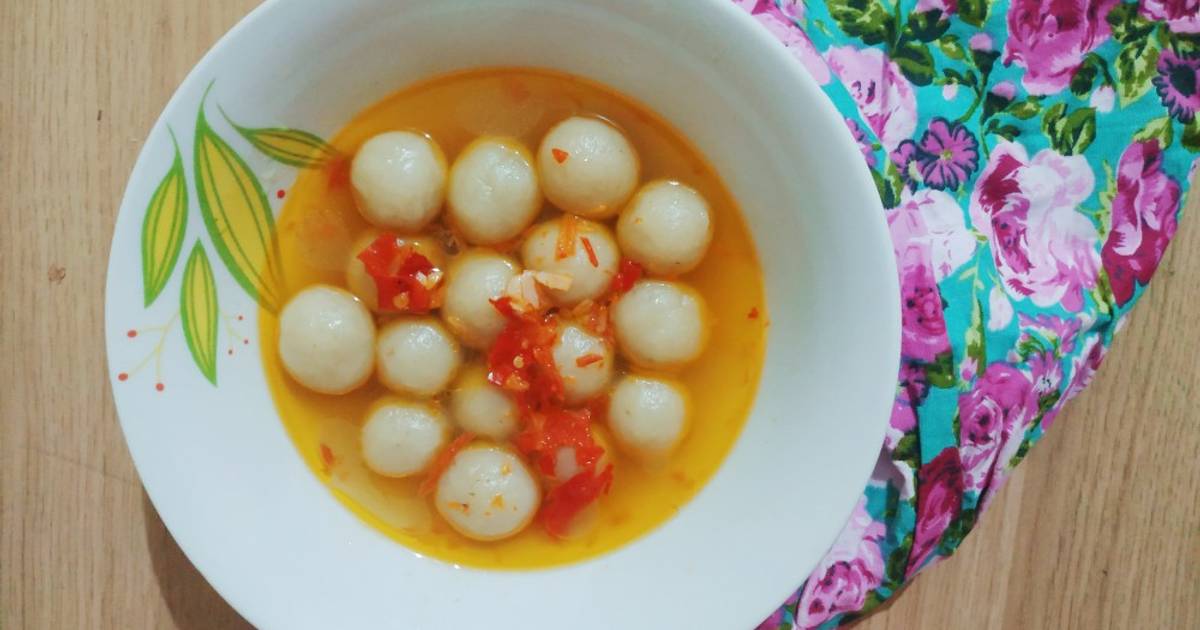 Resep Cilok Goang Kuah Pedas oleh winads - Cookpad