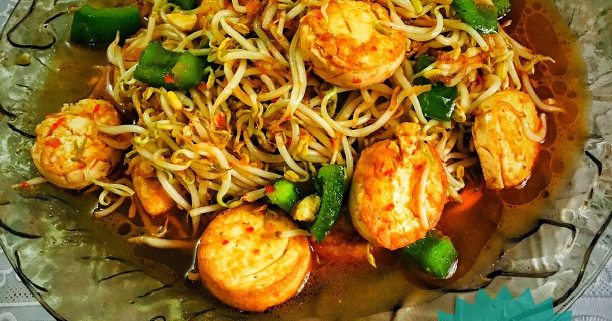 Resep Tofu Cah Toge oleh Wulandari Yulia Puspita - Cookpad