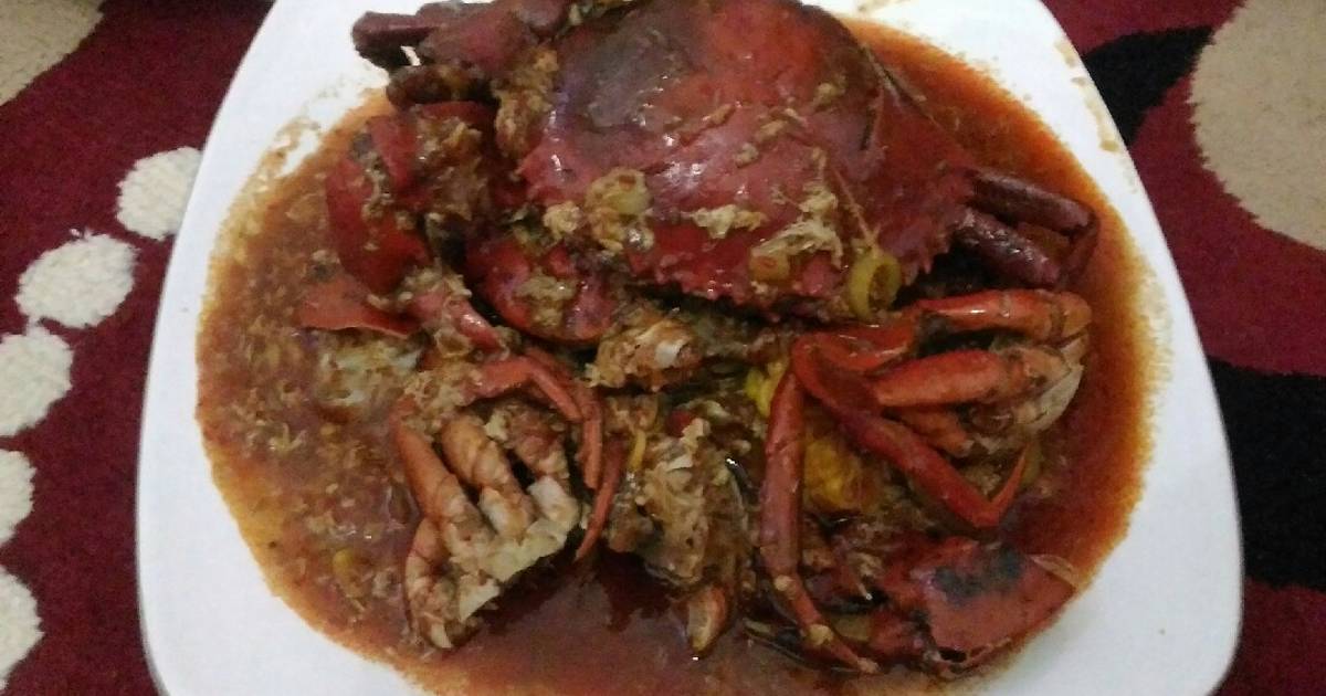 Resep Kepiting pedas oleh Liey Anna - Cookpad