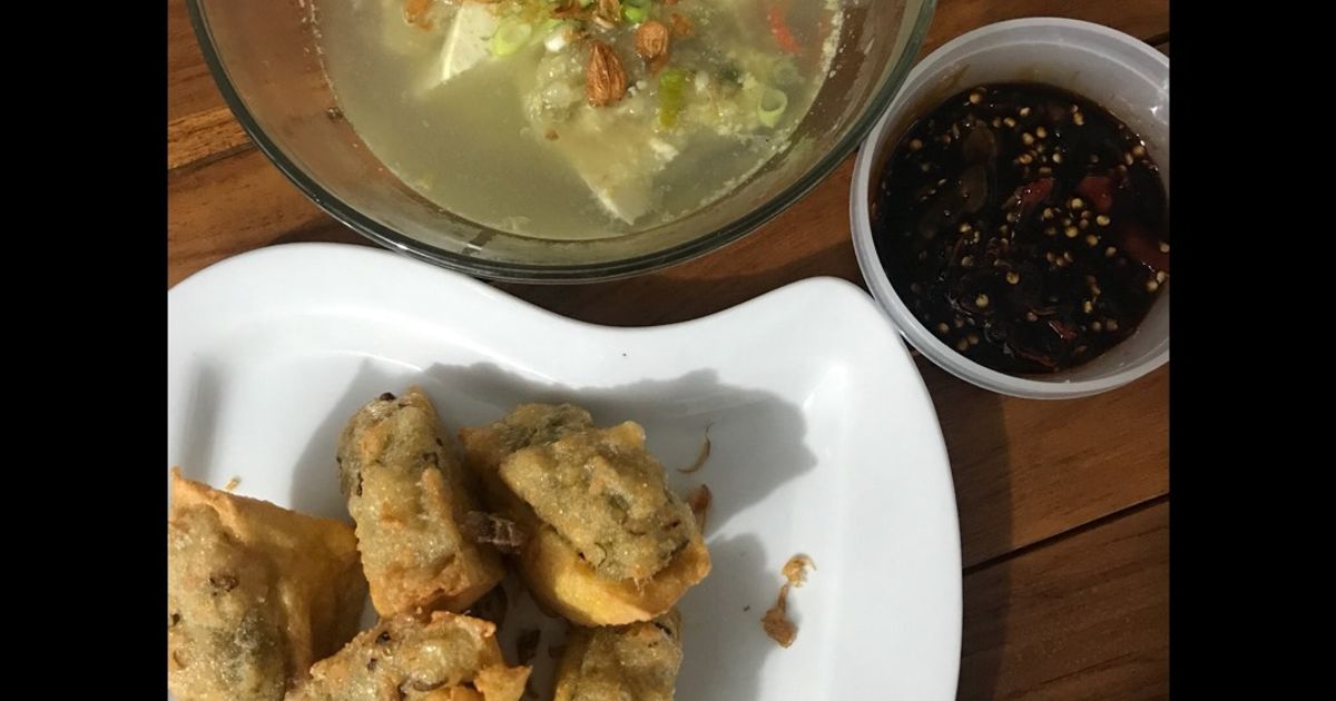 Resep Tahu Aci Goreng & Rebus oleh Justitia Aurora Diana - Cookpad