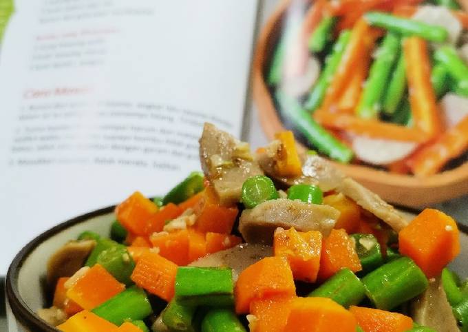 Resep Tumis Sayuran ala nasi box oleh Rhee - Cookpad