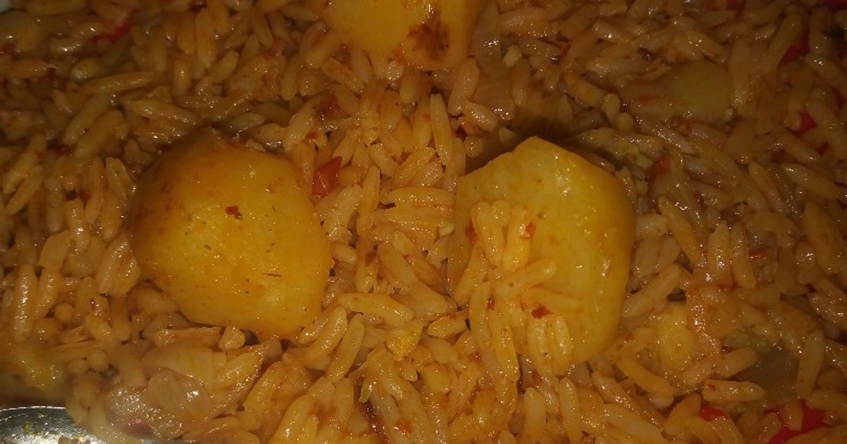 Dafadukan Shinkafa Da Dankali Recipe by Dnice Gal Dnice Gal - Cookpad