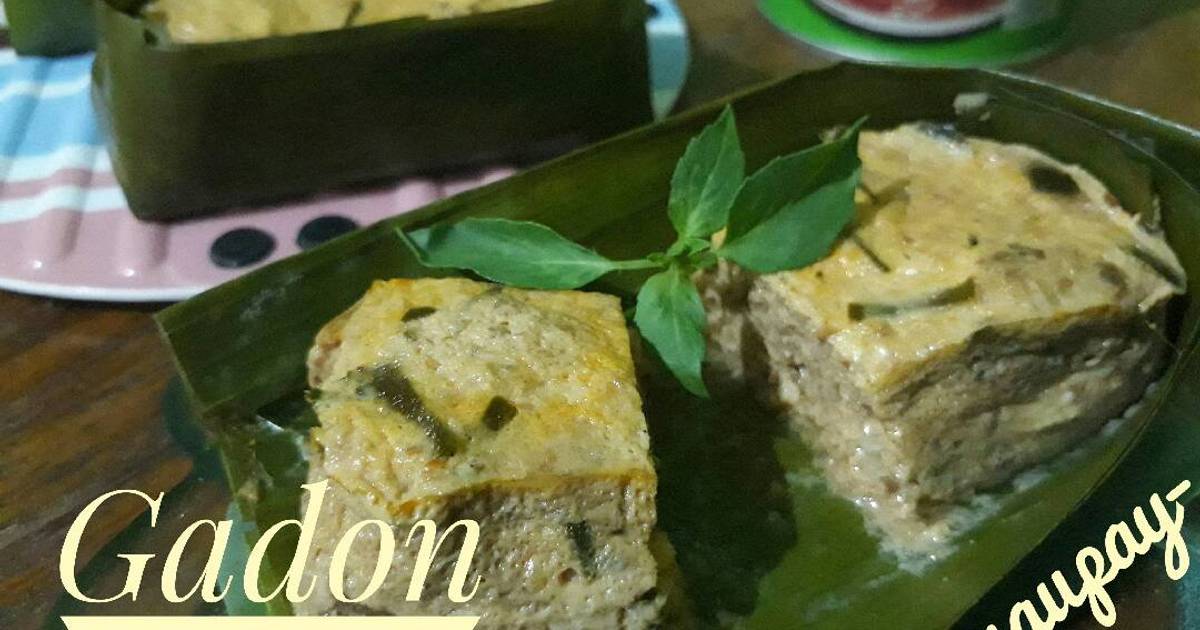 Resep Gadon Sarden #PR_MasakanBungkusDaun oleh Mama Upay - Cookpad
