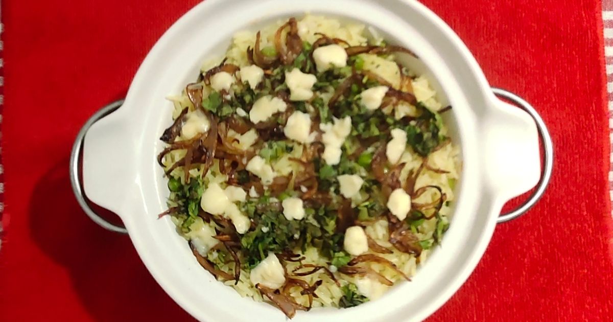 Reshma Tailor દ્વારા રેસીપી અવધિ પનીર બિરયાની (Awadhi Paneer Biryani ...