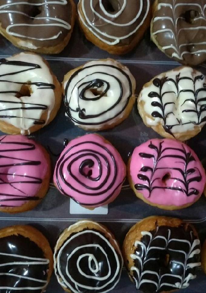 Resep Donat biasa super lembut (no kentang no sp) oleh Kay_Shilla - Cookpad