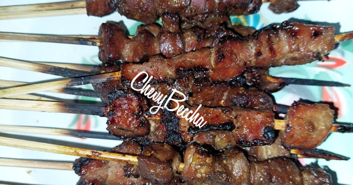 Resep Sate Daging dan Hati Sapi oleh Chevy Beccha - Cookpad