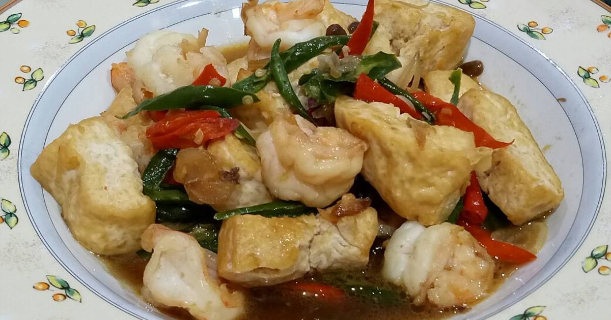 Resep Tauco Udang Tahu oleh Phoenix - Cookpad