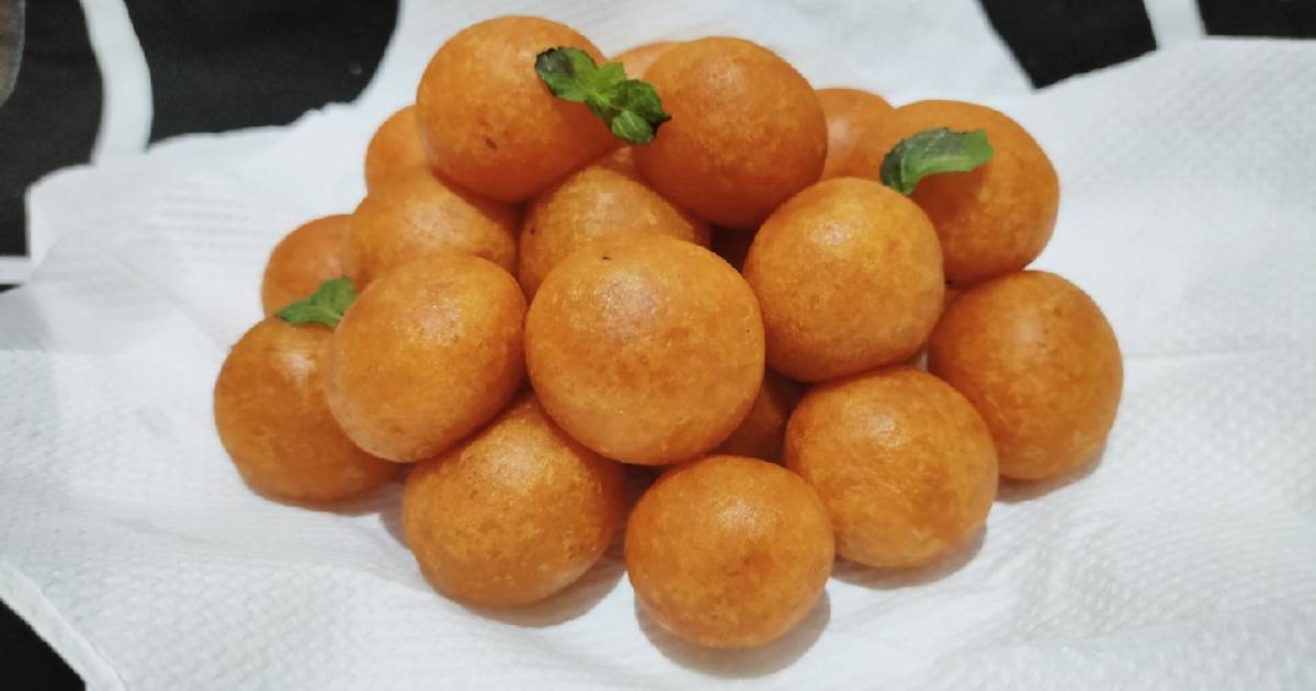 Resep Bola - Bola Ubi Kopong oleh INFJgurl - Cookpad