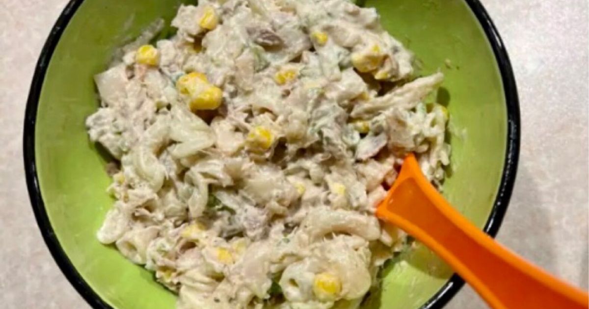 Cold Tuna Pasta Salad 🥗 🌽🍋 Recipe by *𝑆𝑎𝑖𝑛𝑎🌈🏡*