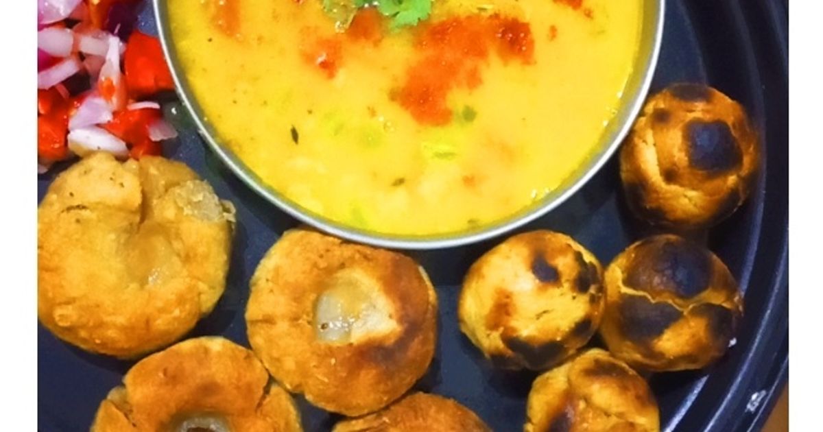 Dal Bati (Bafla Bati) Recipe By Neeta Bhatt
