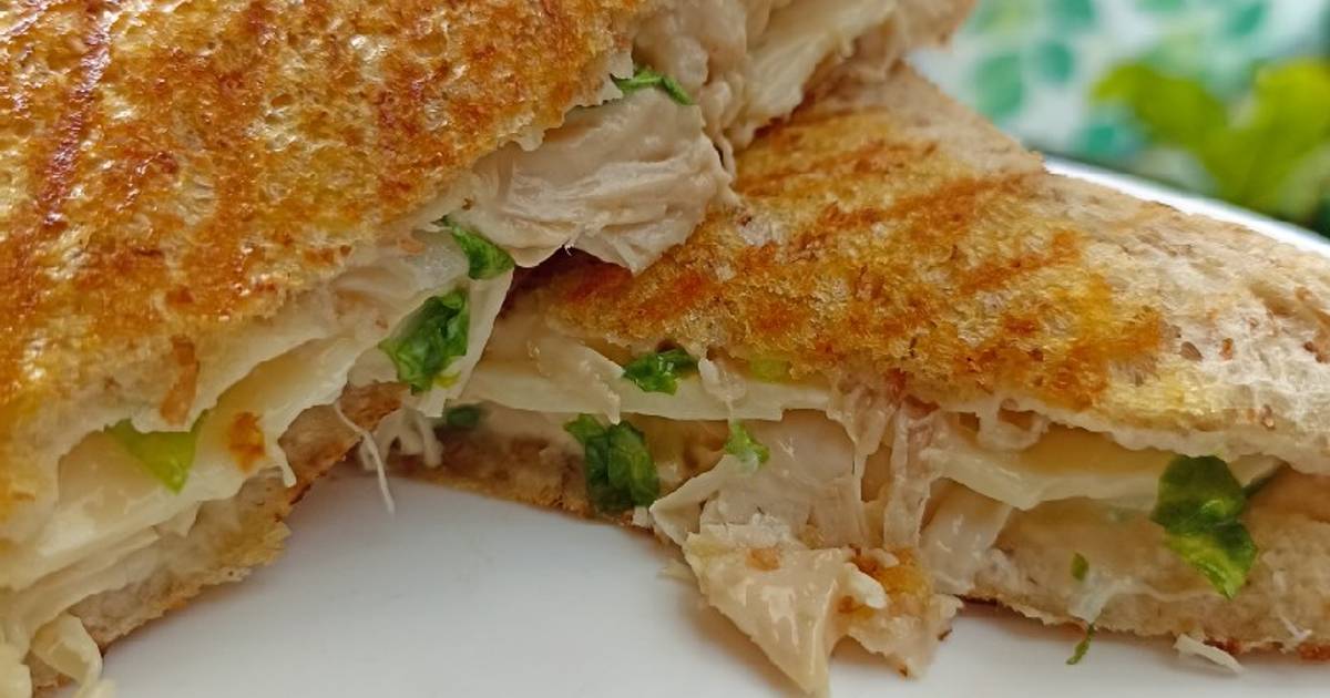 Resep Chicken Sandwich / Roti Lapis Ayam oleh Hesty Firstyasari - Cookpad