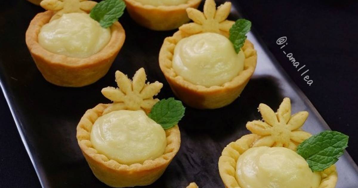 Resep Durian Tartlet (Pie Vla Durian) oleh i_amallea - Cookpad