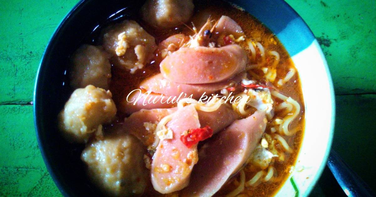 388 resep seblak mie telor bakso enak dan mudah - Cookpad