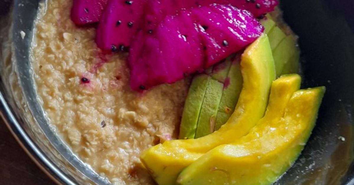 Resep Bubur oat dan buah oleh Rahmi 'AHDY' - Cookpad