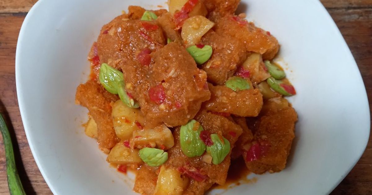 Resep sambal goreng krecek kerupuk kulit sapi rumahan enak dan mudah ...