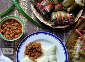 Resep Buras khas Makassar empuk gurih dan harum mudah dibuat di rumah