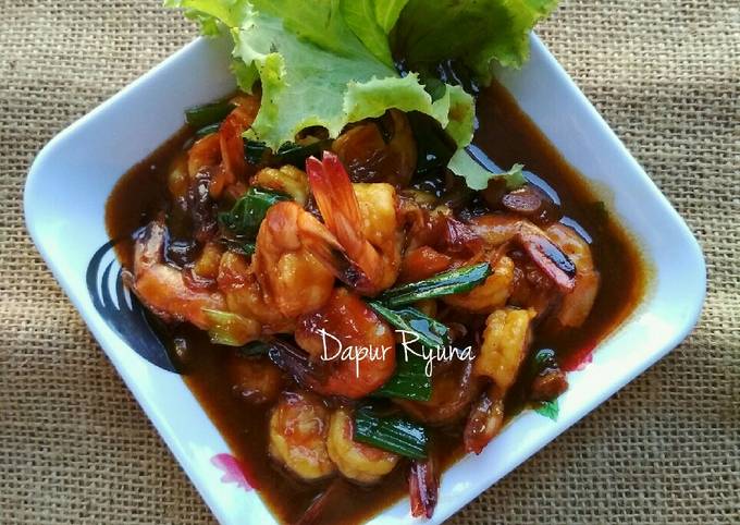 Resep Udang Saus Tiram oleh Putri (Dapur Ryuna) - Cookpad