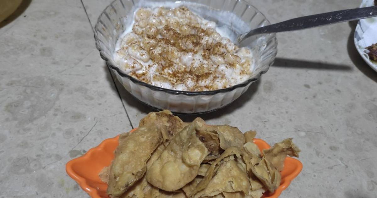 Dahi phulki Recipe by Sara Anwar - Cookpad
