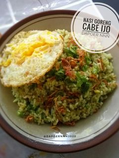 Resep Nasi Goreng Cabe Ijo oleh Bunda Pashalenko - Cookpad