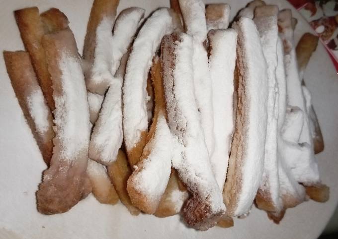 Resep Stik roti tawar dari pinggiran roti no ribet oleh Sheian - Cookpad