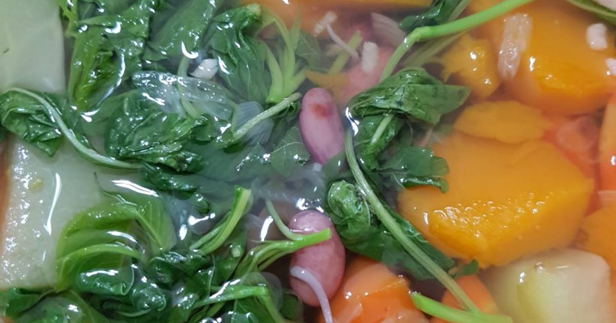 106 resep sayur bening labu kuning dan kacang enak dan mudah - Cookpad