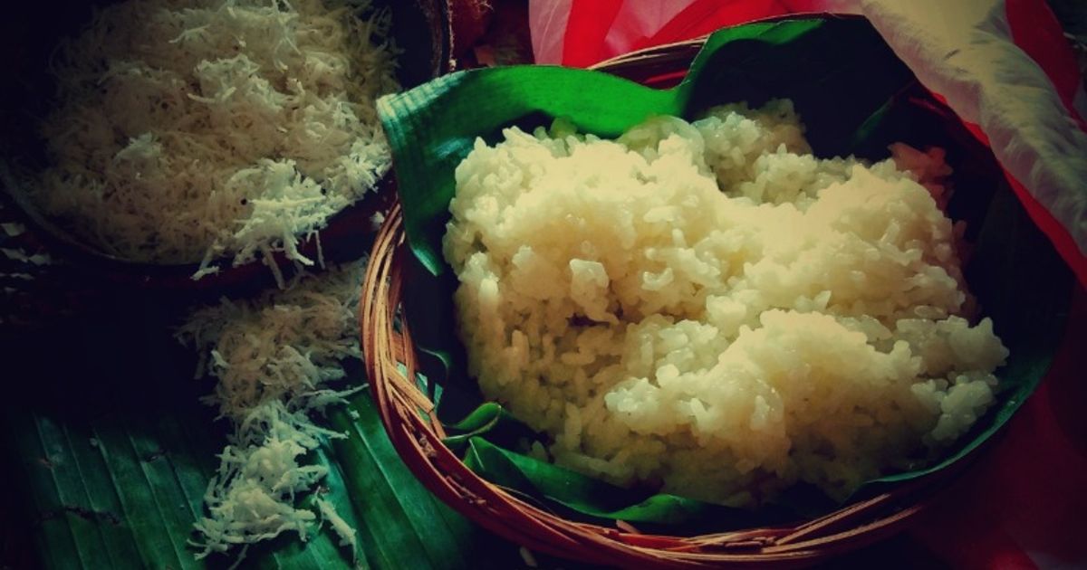 Resipi Pulut Tanak Kelapa Kukus #Chefzam #Merdeka oleh Norida Alias ...