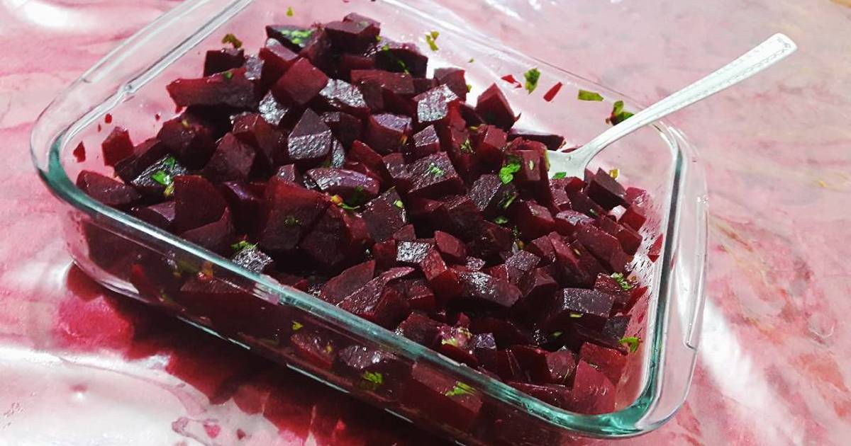 طريقة عمل سلطه البنجر على اصولها بطريقة سهلة وسريعة من 🌸Ahd Abu ...