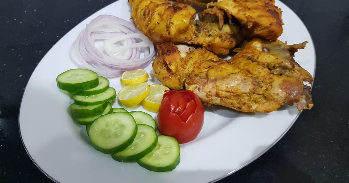 Chicken Tandoori Tikka Recipe by Humaira Saleem - Cookpad