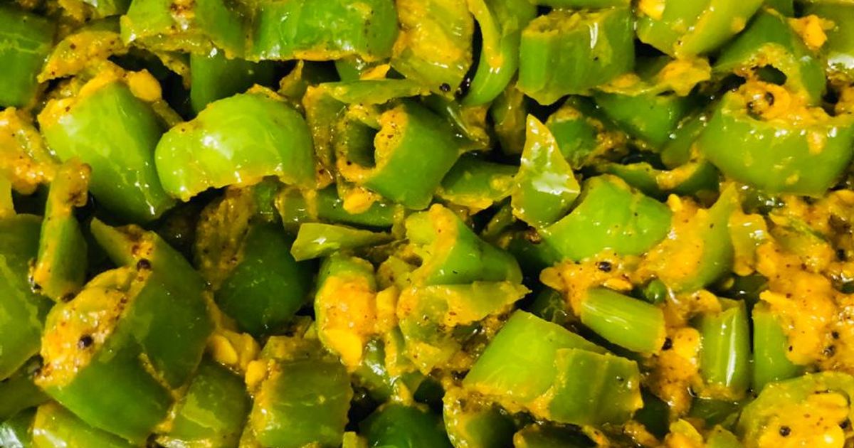 Mirchi Vegetable Recipe by Poonam Thanvi
