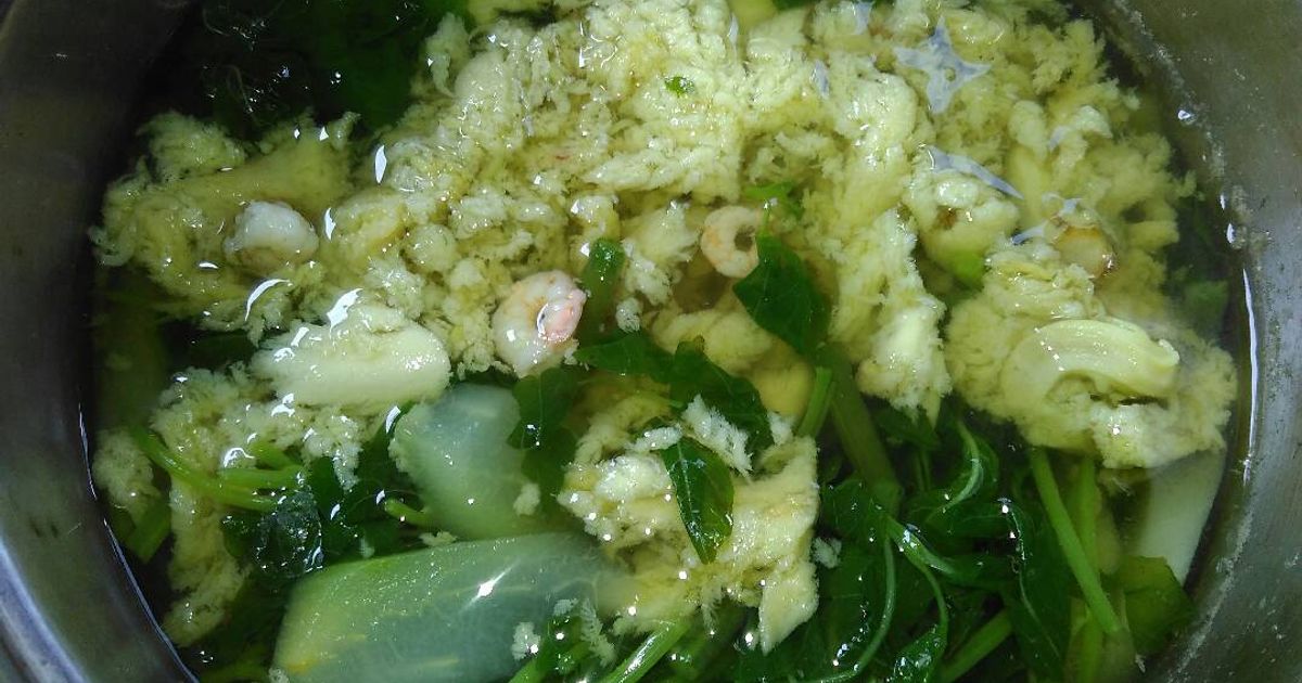 Resep Sayur Bening Tebu Telur oleh Intan Borneo - Cookpad