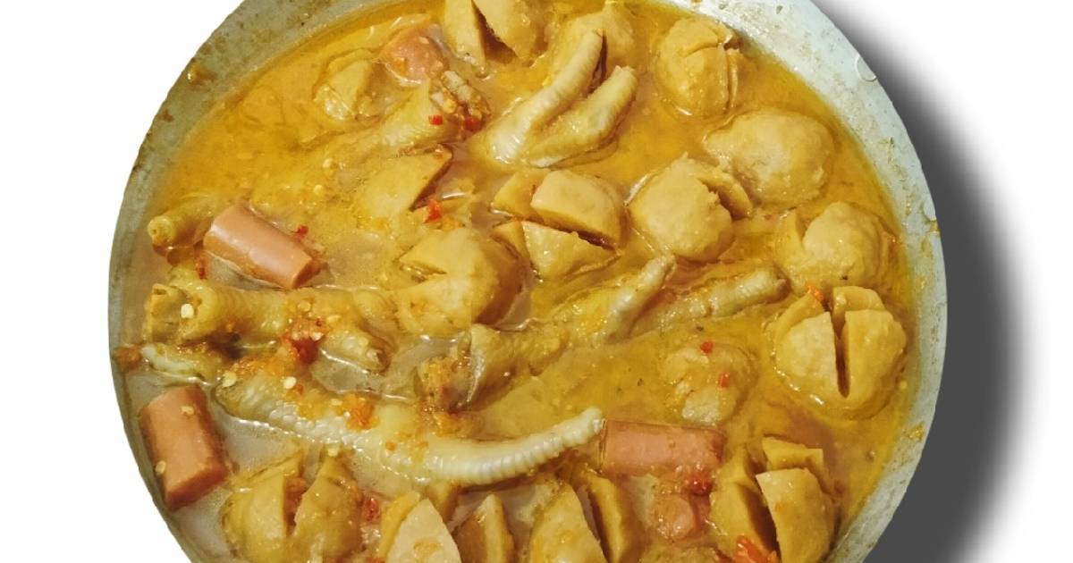 Resep Ceker pentol sosis kuah pedas manis ala B'Kitchen oleh B'Kitchen ...