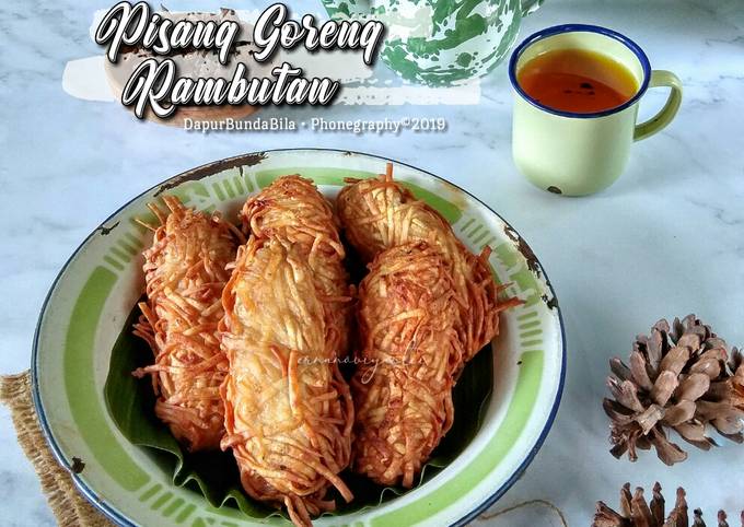 Resep Pisang Goreng Rambutan oleh Dika Noveri - Cookpad