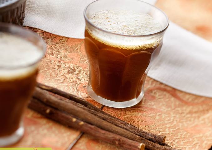 طريقة عمل شراب عرق السوس على اصولها بطريقة سهلة وسريعة من رينا من ...