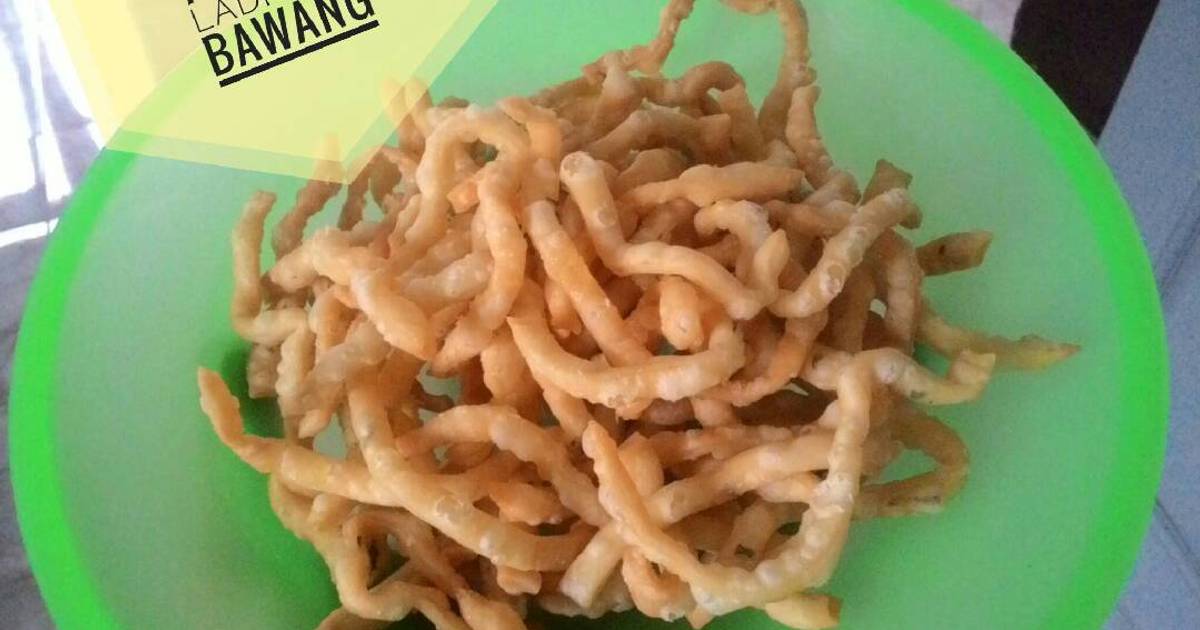 12 resep ladrang "stik bawang" eggless enak dan mudah - Cookpad