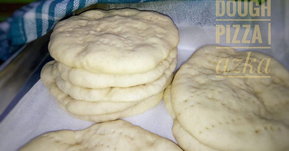 Resep Homemade Frozen Pizza Base (Dough) oleh azkafairuz (dapurhits ...